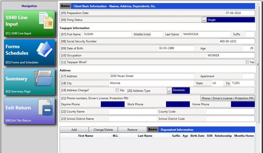 New Wintax-1040: An In-Depth Look – Taxware Systems