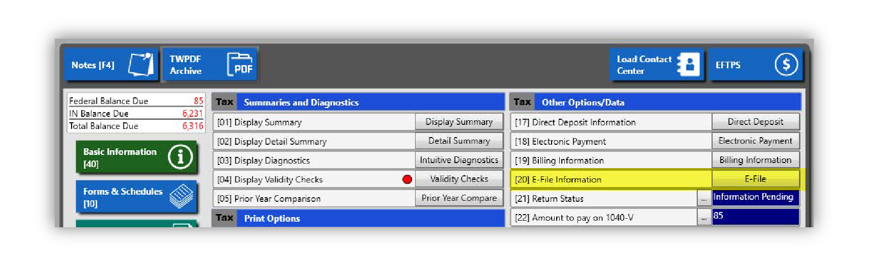 IRS Business Rule F8962-070 – Taxware Systems